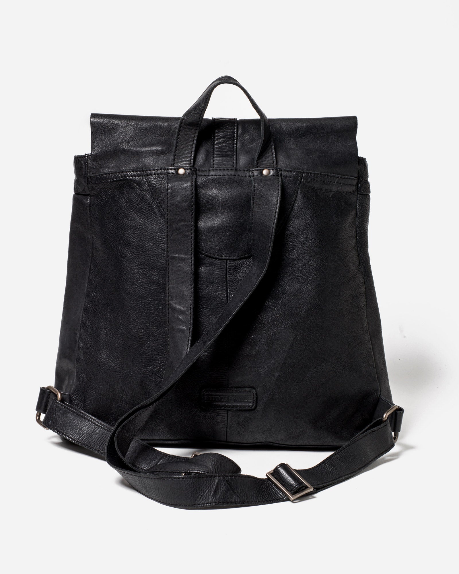 Hamburg Backpack - Unisex Washed Leather Backpack – Stitch & Hide